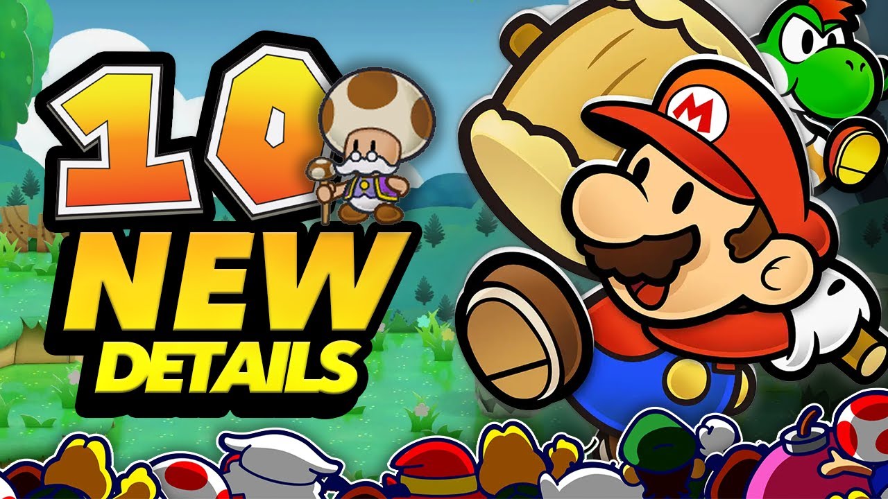 10 Changes in Paper Mario TTYD Remake + Details You Missed! (Toadsworth ...