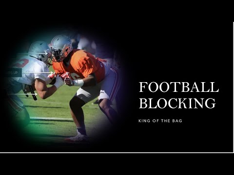Football Blocking Drills - King of the Bag - YouTube
