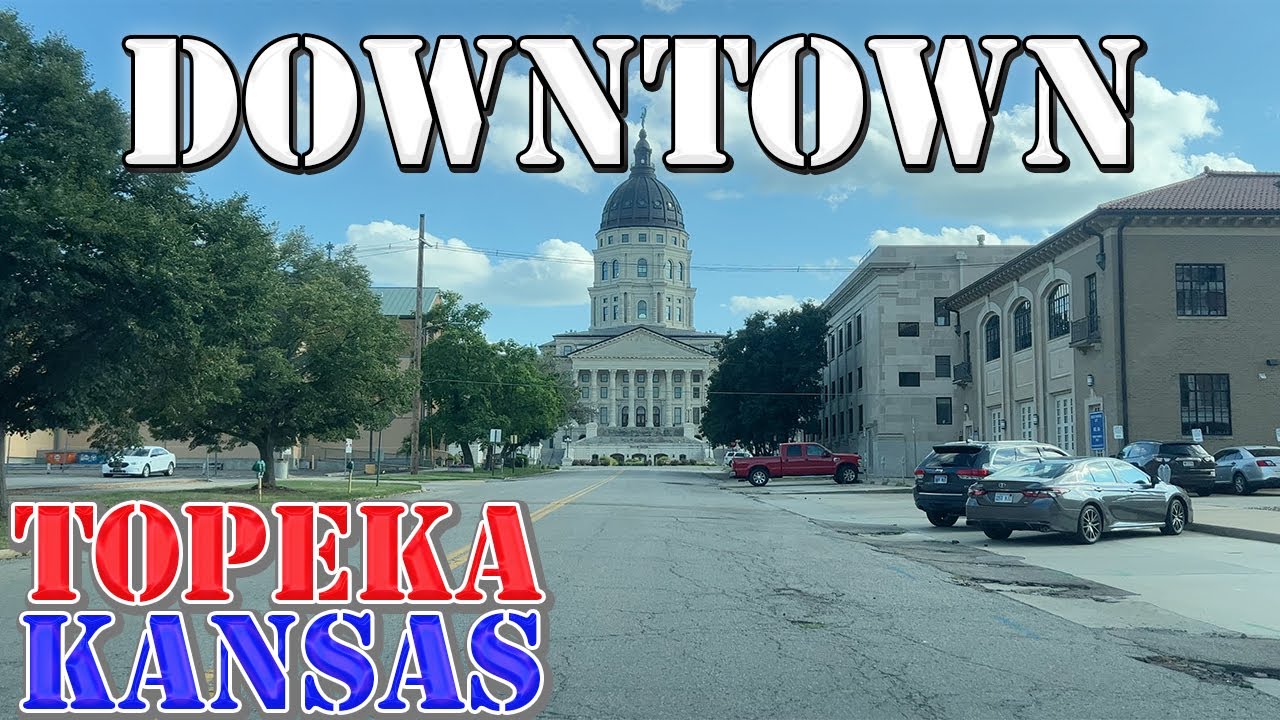 Topeka - CAPITAL of Kansas - 4K Downtown Drive - YouTube