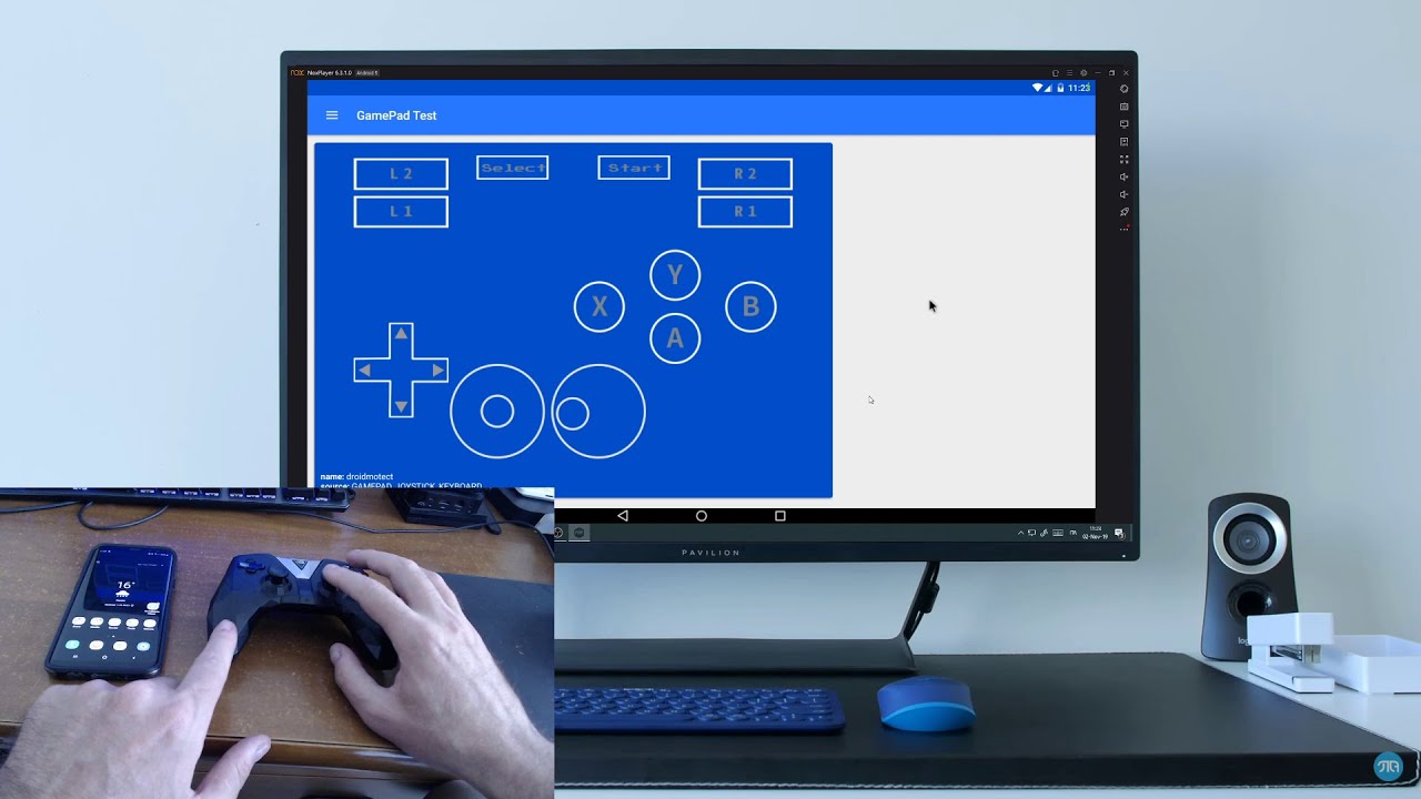 Connect Hardware Controller To Noxplayer Through Your Phone With