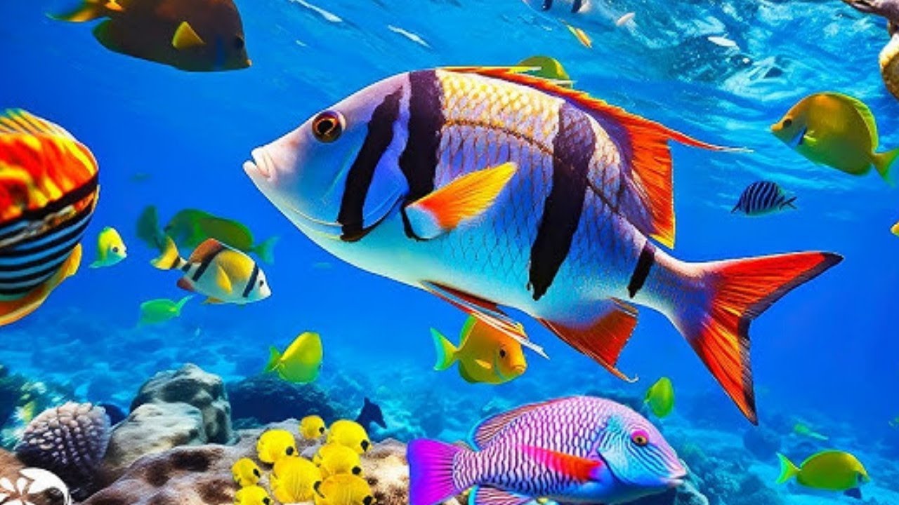 The Best 4K Aquarium for Relaxation - 🐳 Calme, Sommeil, Méditation ...