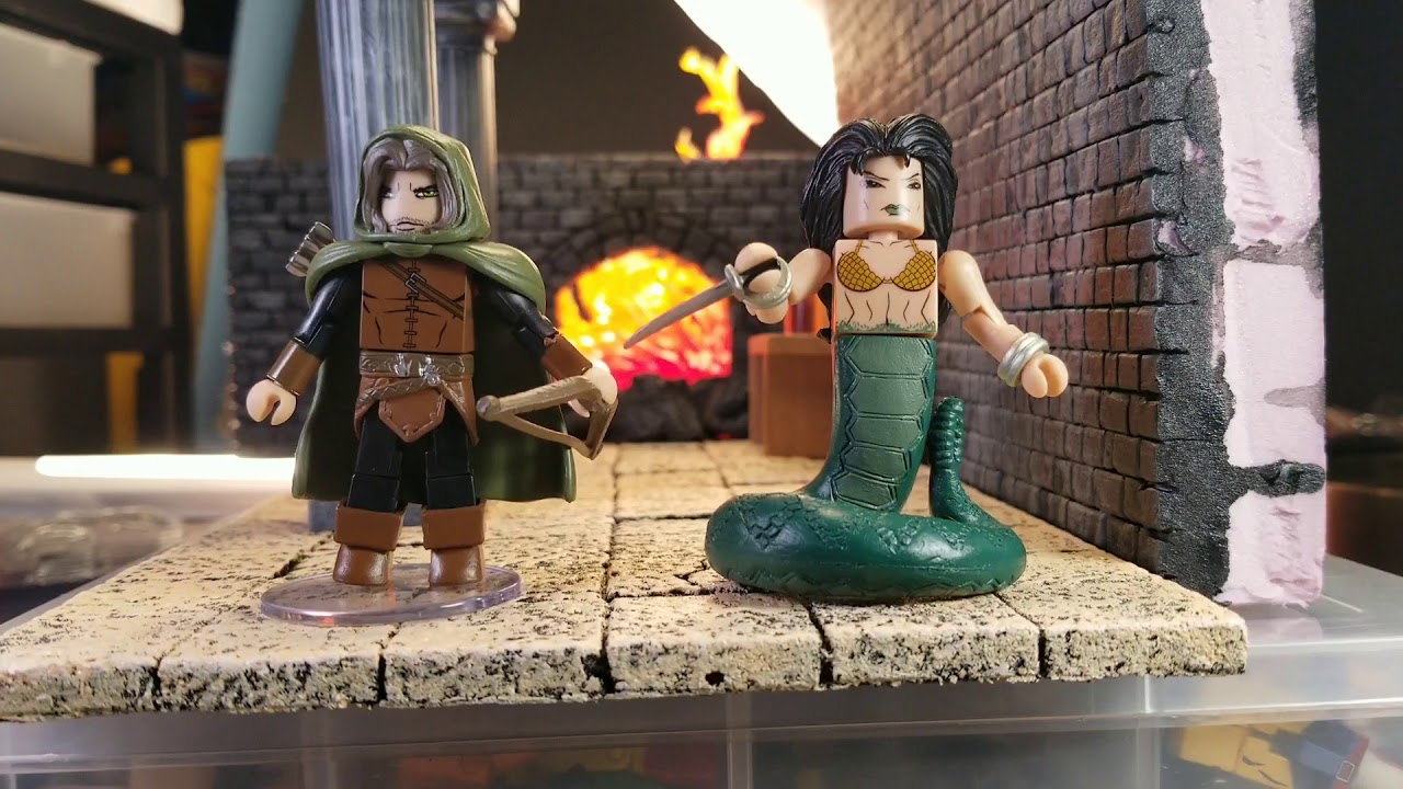Minimates Human Ranger/Lamia Matriarch 2 Pack Figure Review - YouTube