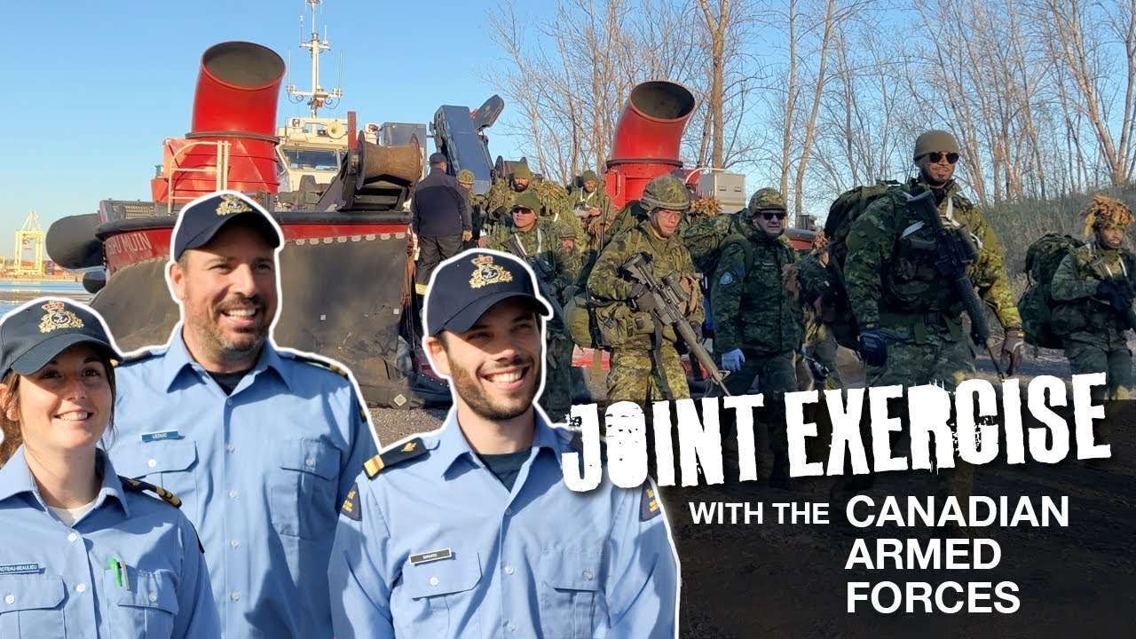 Joint exercise with the Canadian Armed Forces - YouTube