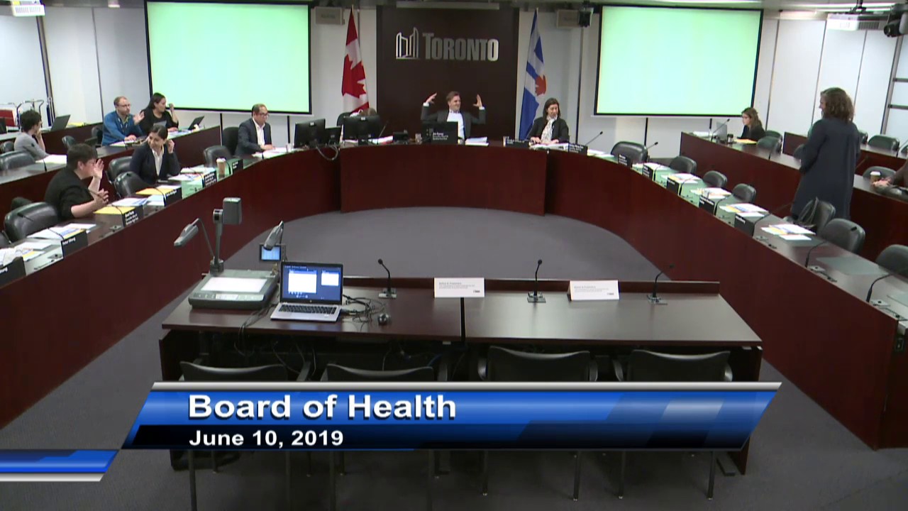 Board of Health - June 10, 2019 - YouTube