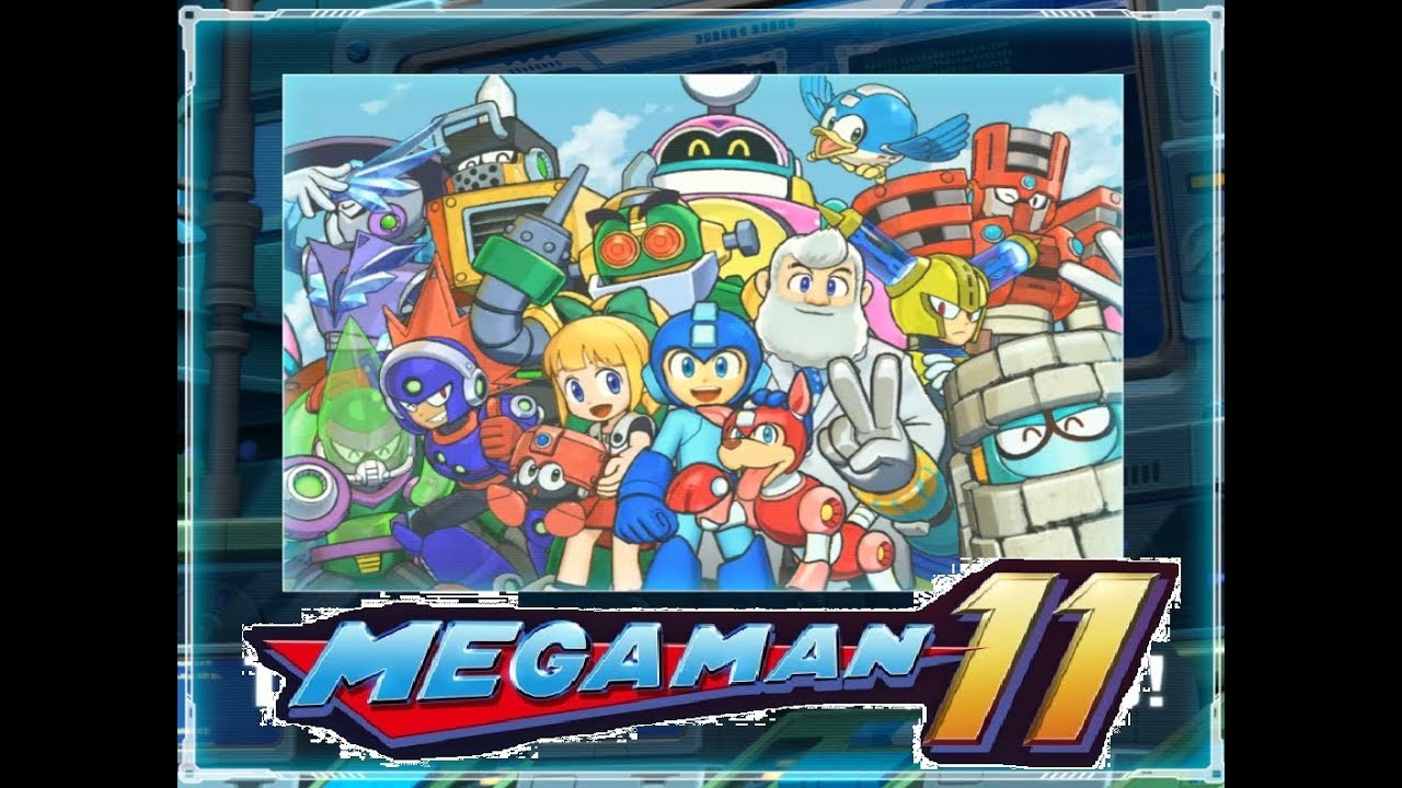 Mega Man 11 (PC) All Bosses - YouTube