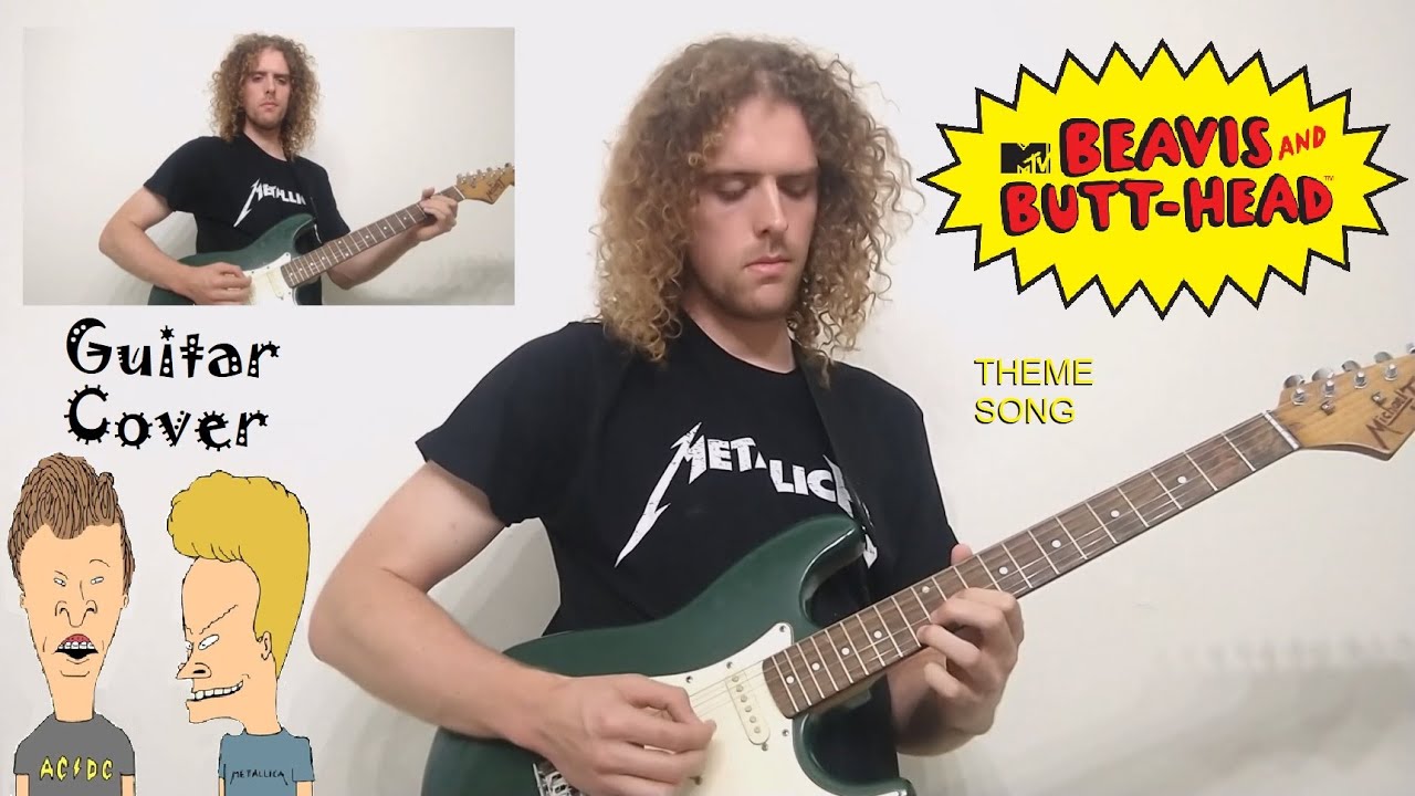 Beavis and Butt-Head Theme - GUITAR COVER! - YouTube