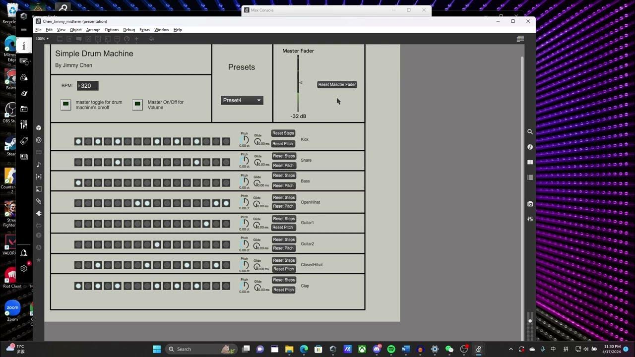 AME262 Midterm Drum Machine Video - YouTube