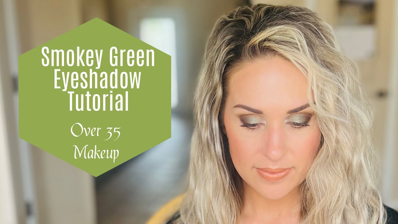 Sultry Green Eyeshadow Tutorial #greeneyeshadow #maturebeauty # ...