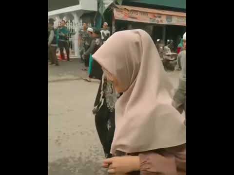 goyang ukhti jilbab cantik cantik || terbaru, awas jaga mata