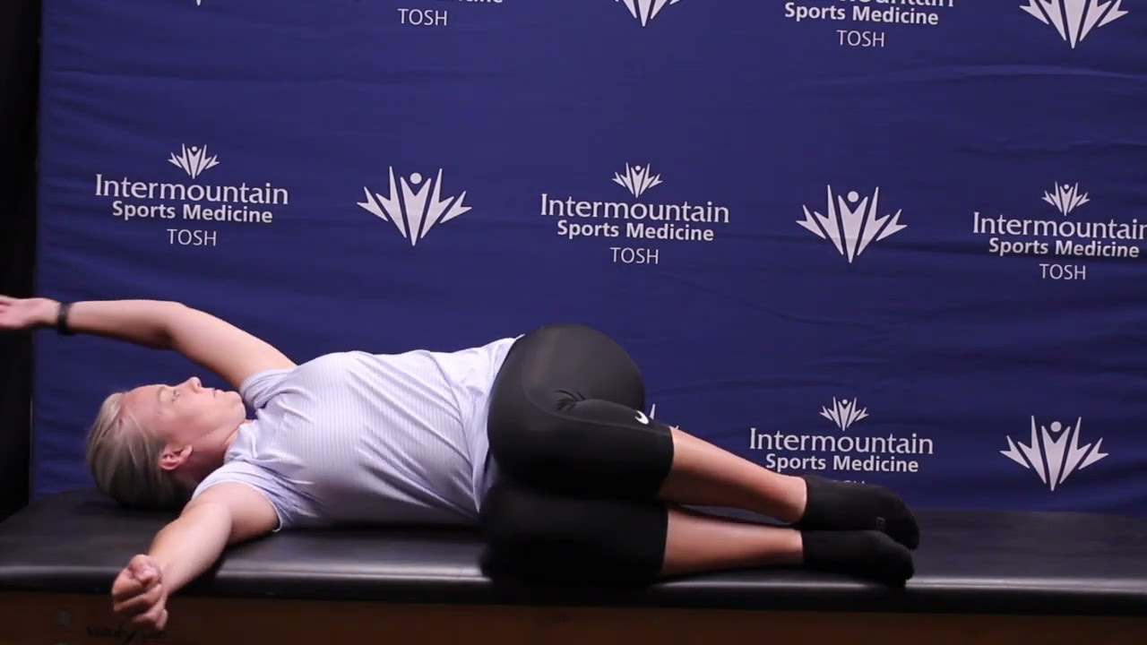 Thoracic Stretch - YouTube