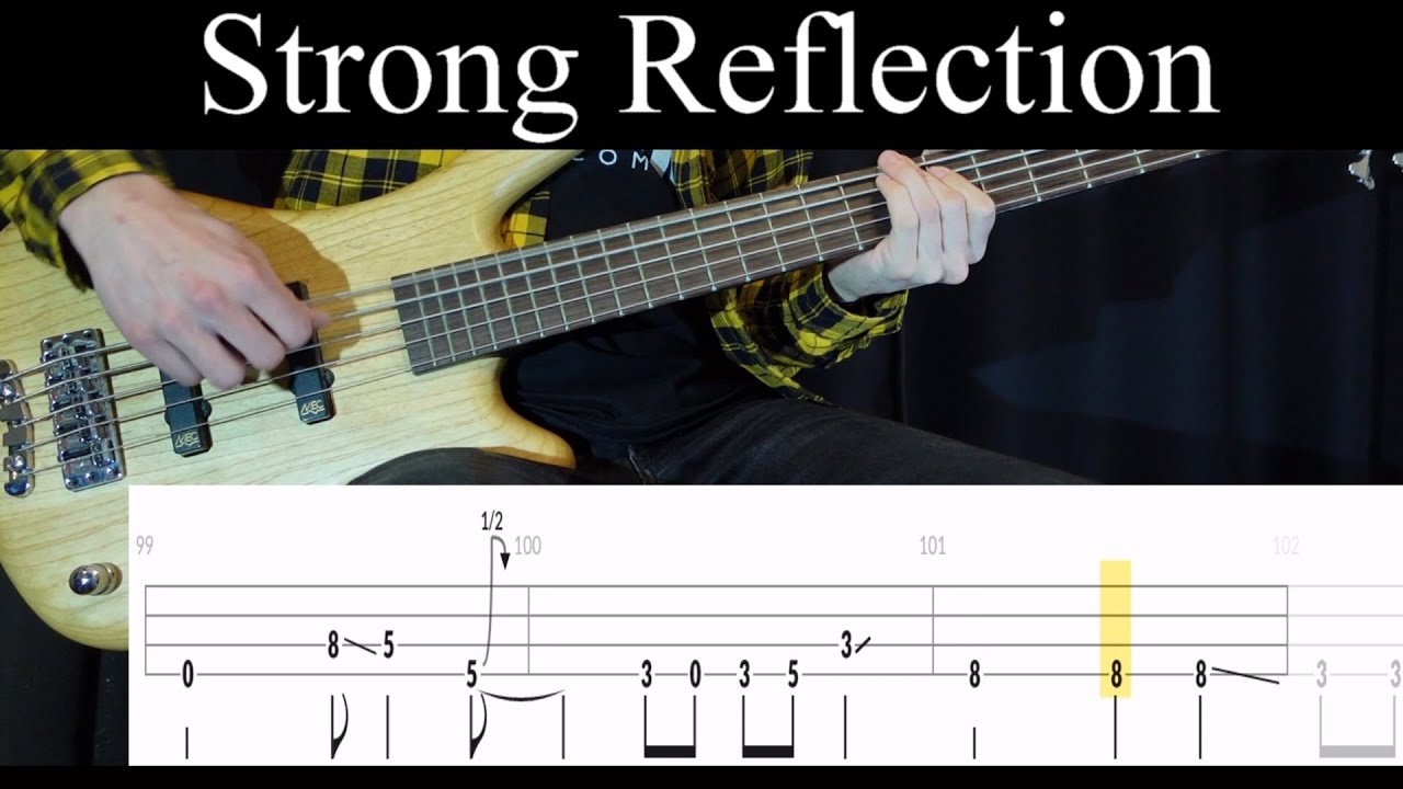 Strong Reflection (Mars Red Sky) - Bass Cover (With Tabs) by Leo Düzey ...