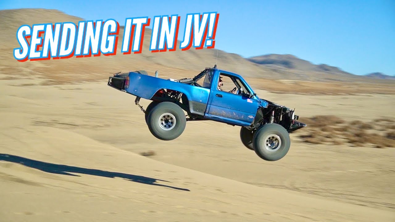 PreRunners Hitting Jumps & Whoops In Johnson Valley - YouTube