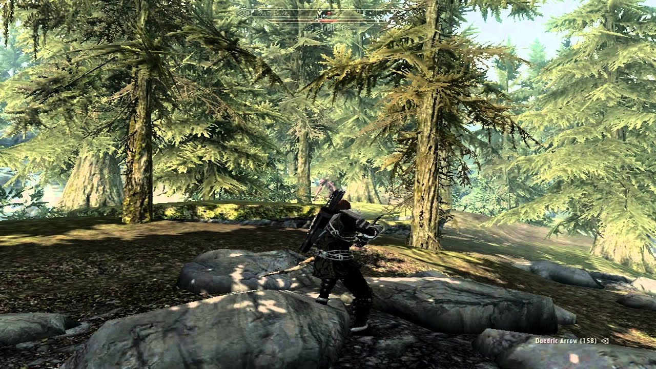 Skyrim - Ranger training - YouTube