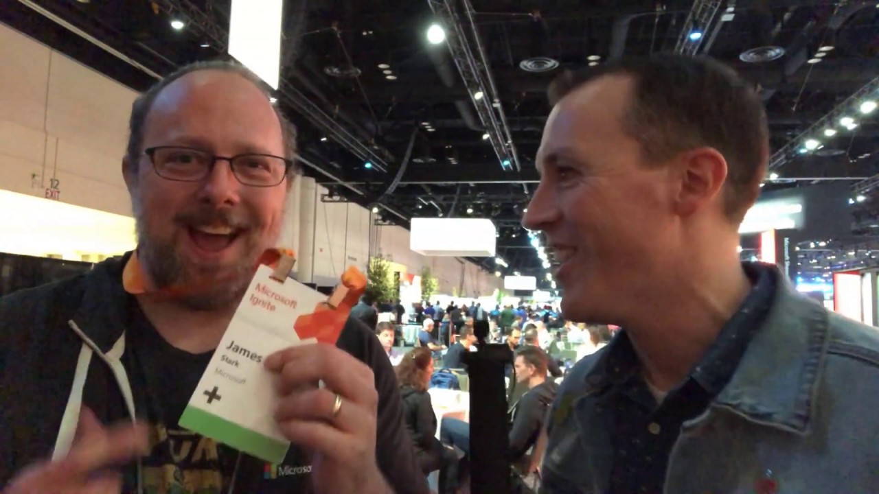 Microsoft Ignite 2019 Community Reporter Interview: Jamie Stark - YouTube