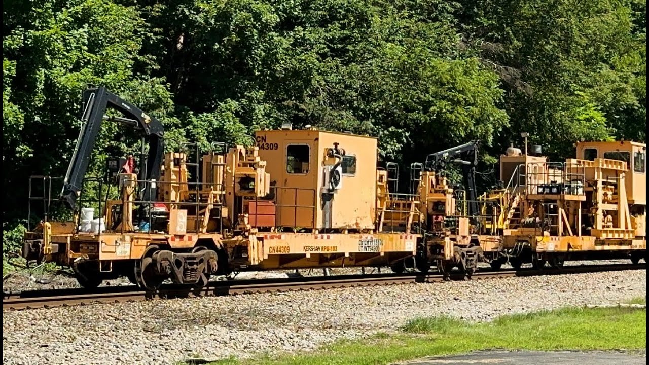 7/1/24 CN Train X 396 with CWR Outfit - YouTube