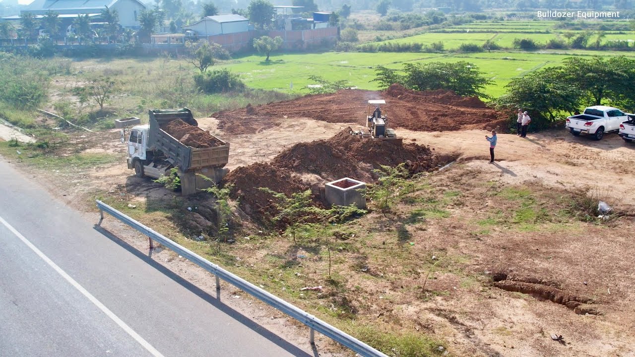 The New Project is adjacent to the ASEAN Road filled with land for ...