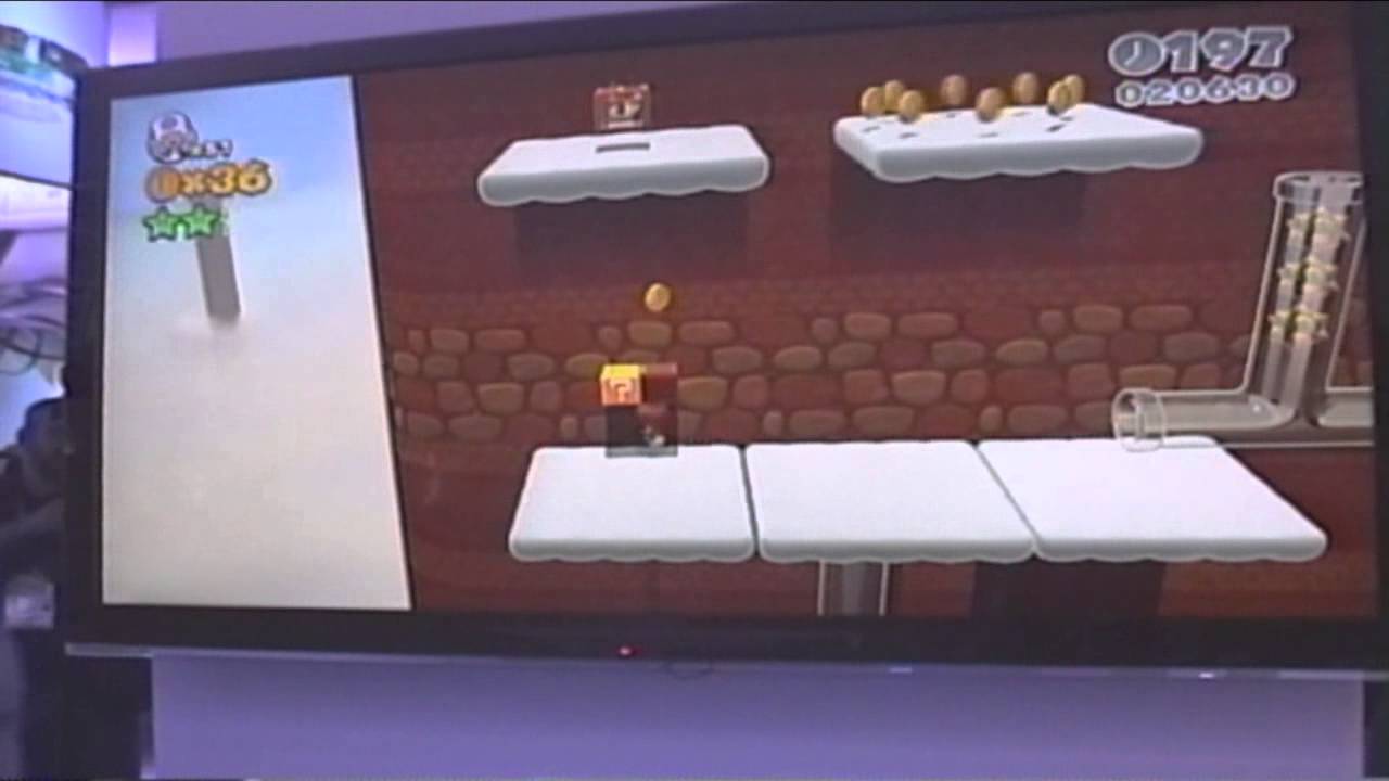 Super Mario 3D World Gameplay - E3 2013 - YouTube