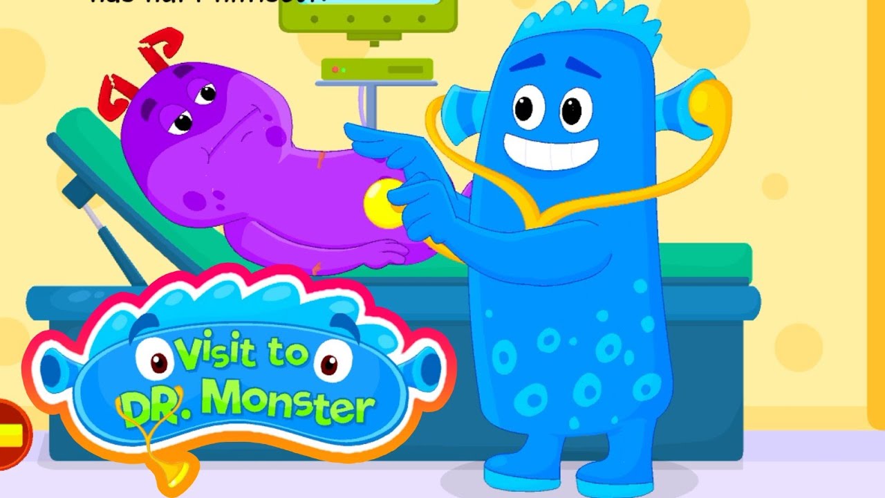 Visit to the Doctor Monster | Chomping Monsters | Kidloland Games - YouTube