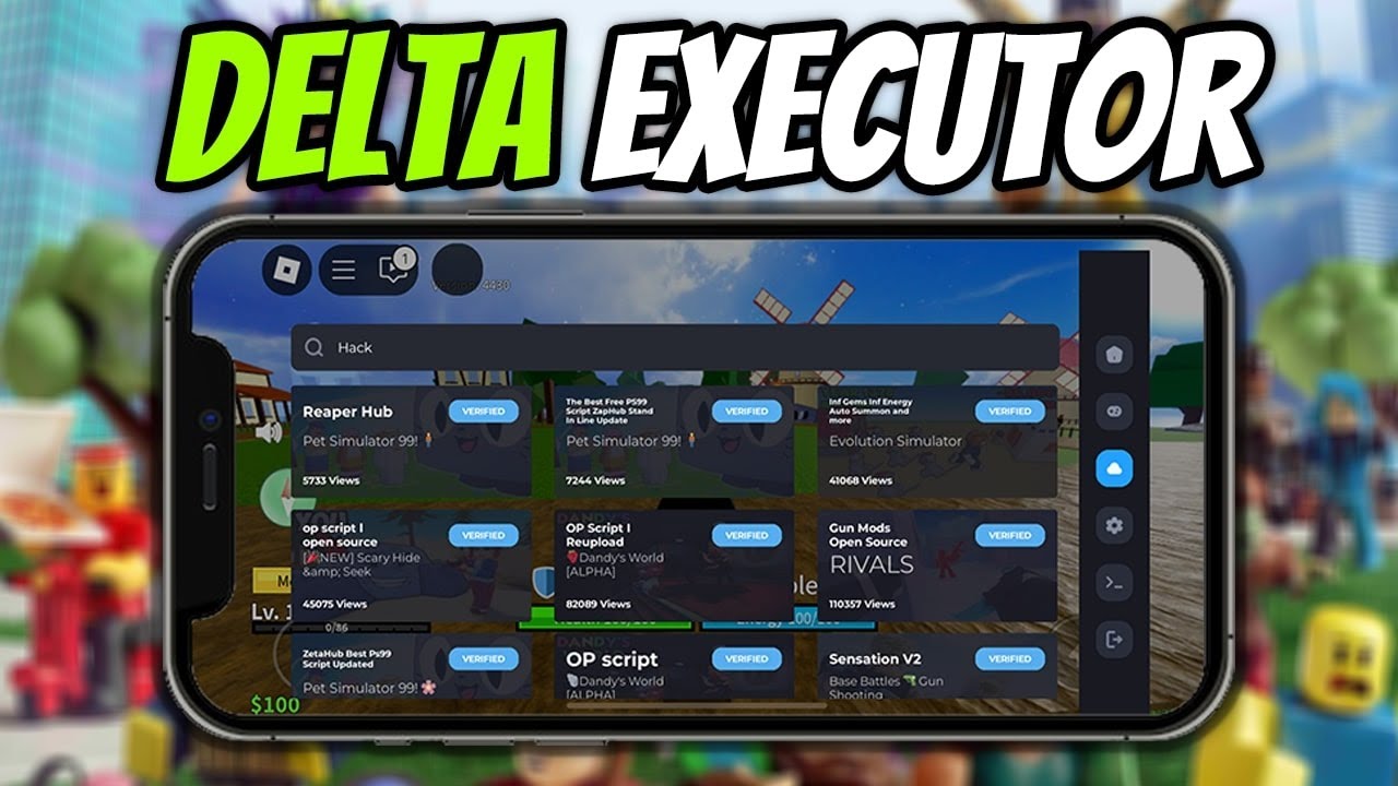 Delta Executor Mobile iOS/Android How to Get Delta Executor for Roblox ...