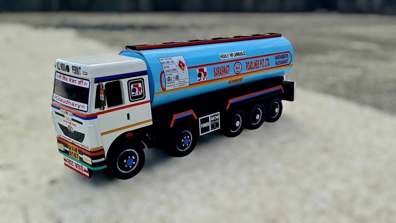 New Rc Indian Toy Truck Model | Tata Signa 4225 Truck Scale Model | Rc ...