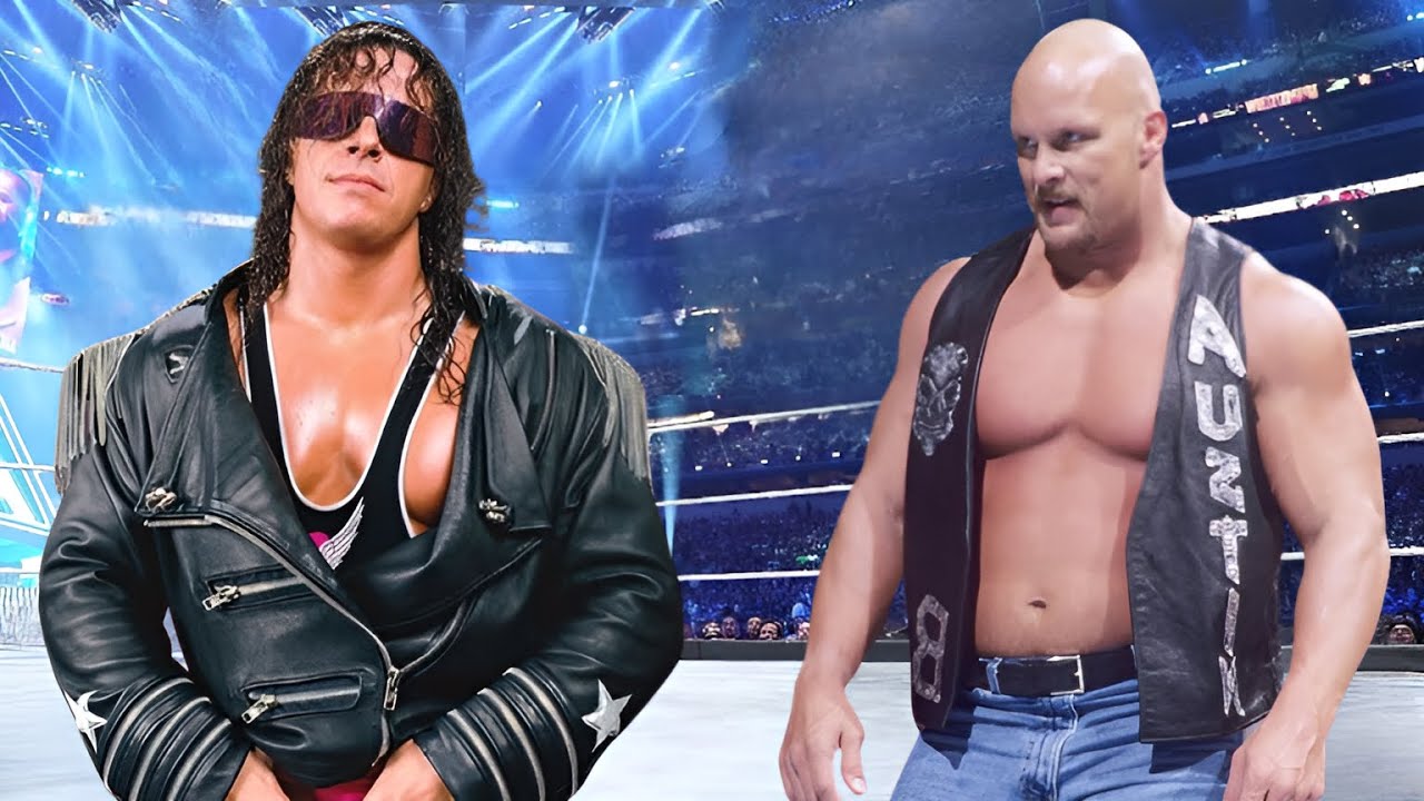 Fight Scene - Stone Cold Steve Austin vs Bret Hart | Iron Man Match ...