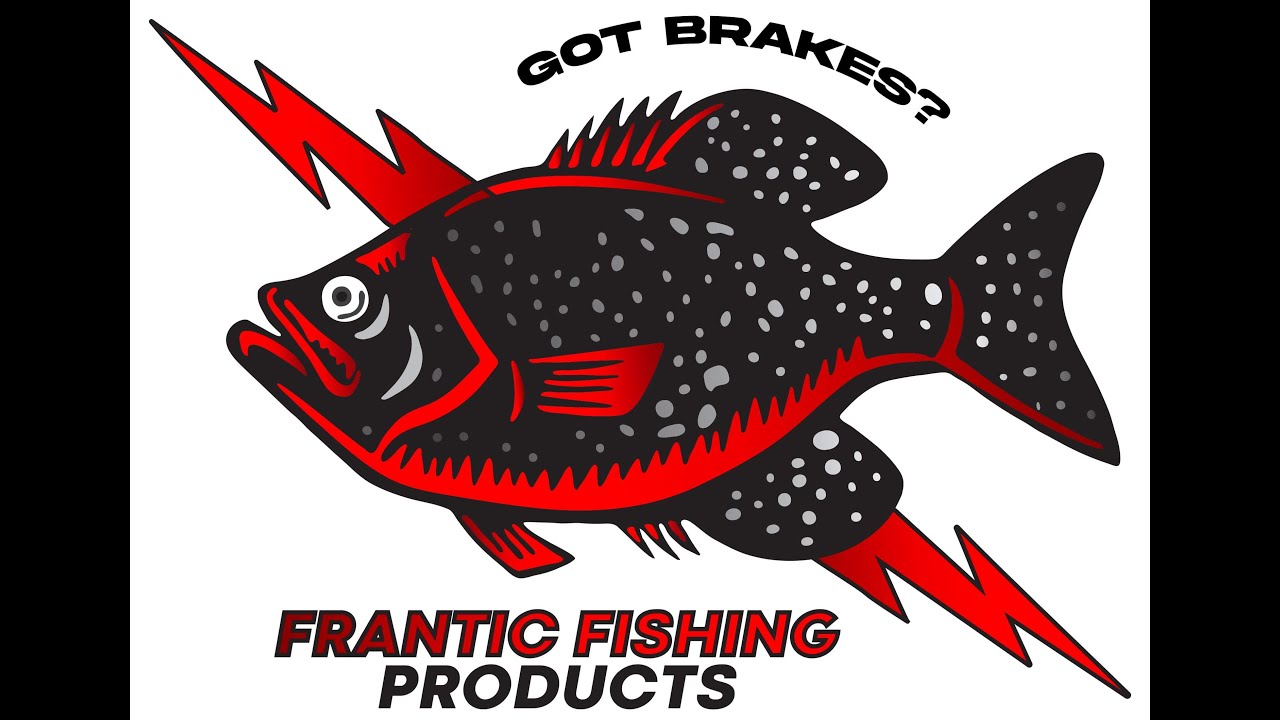 Frantic fishing Products 60lb DD (crappie brakes) how to install - YouTube