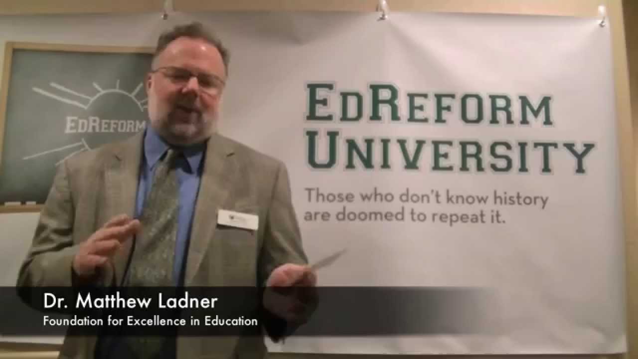 Matt Ladner for EdReform University - YouTube