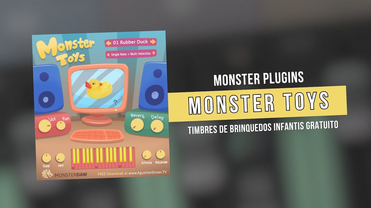 Monster Toys - Plugin com Timbres de Brinquedos Infantis Gratuito - YouTube
