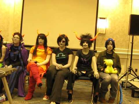 CTCON 2014 Homestuck Panel part 3 - YouTube