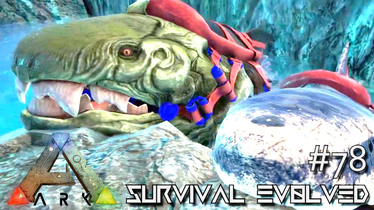 ARK: Survival Evolved - Under water Cave Base !!! - SEASON 3 [S3 E78 ...