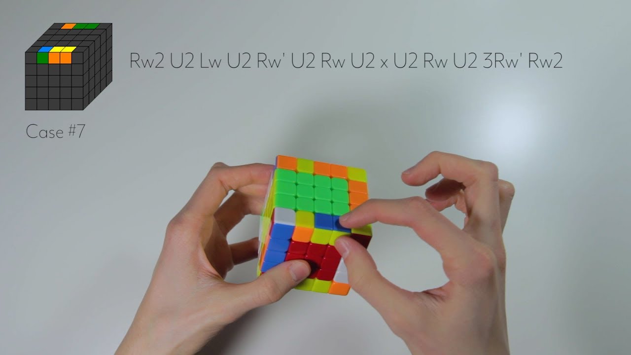 5x5 Last Two Edges L2e Algorithms And Fingertricks Youtube