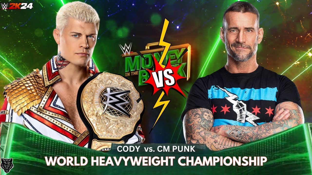 Epic Battle for World Heavyweight Championship: Cody Rhodes vs. CM Punk ...