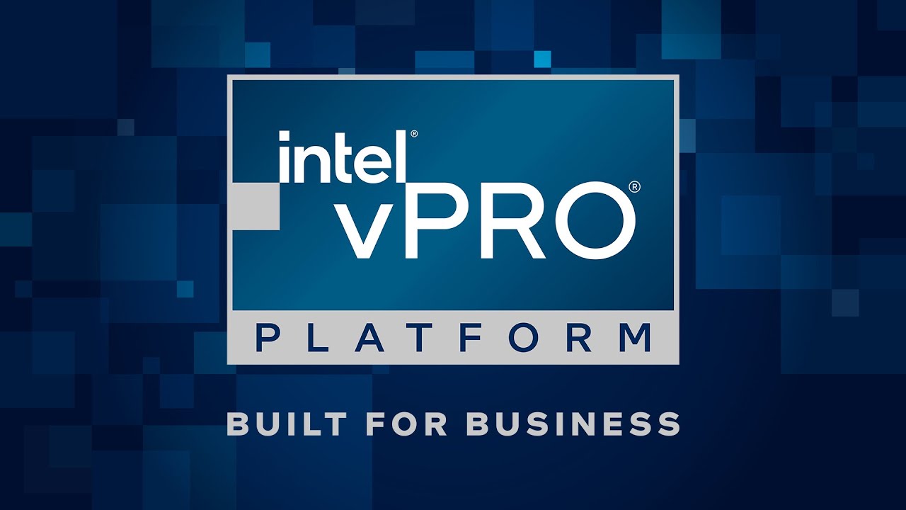 비즈니스를 위한 설계 : Intel vPro platform - YouTube