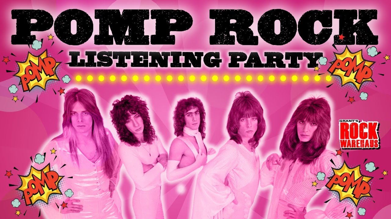 LIVE!!! POMP ROCK Listening Party! #1 - YouTube