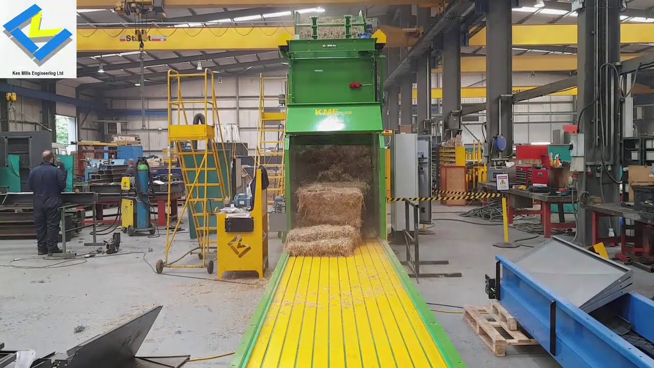 Straw Biofuel breaking system - YouTube