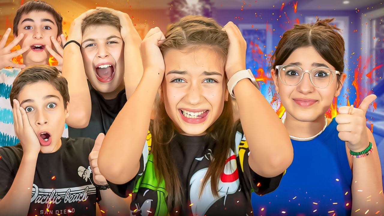 ემილია და მეგობრები აგემოვნებენ მჟავე კანფეტებს - YouTube