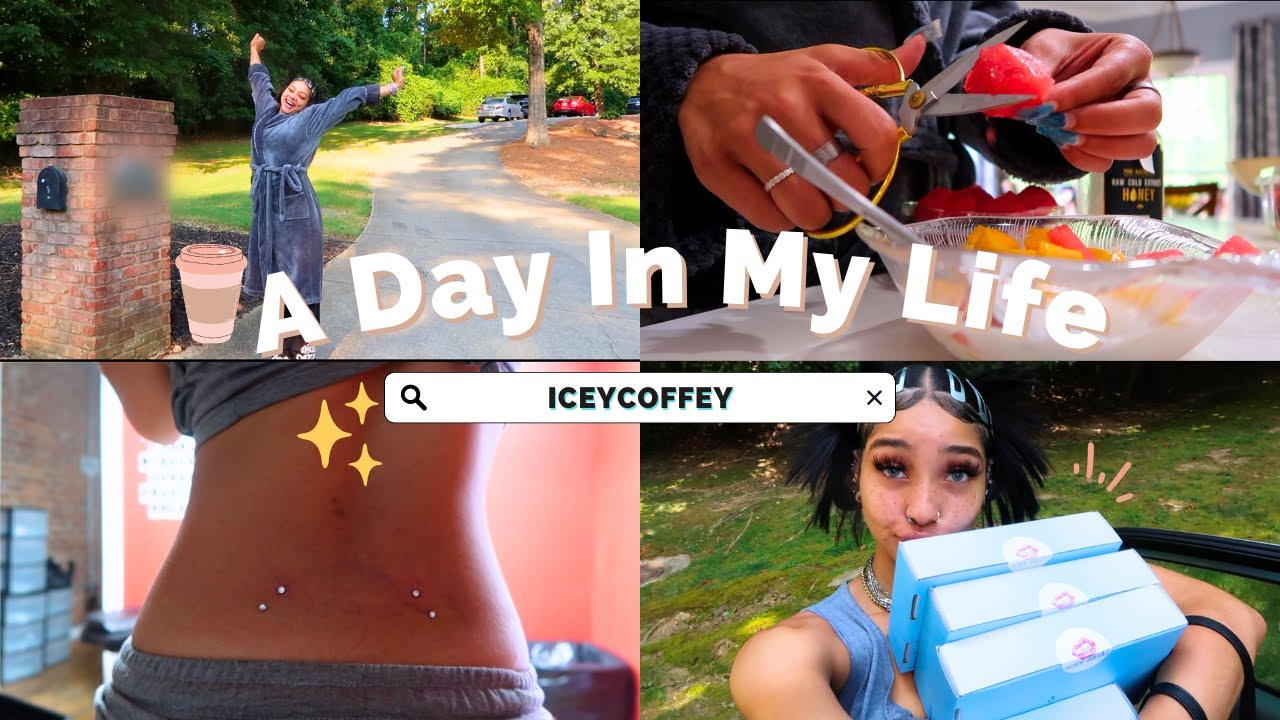 A DAY IN MY LIFE : Packing orders, Back dermal piercing, + More🥰 ...