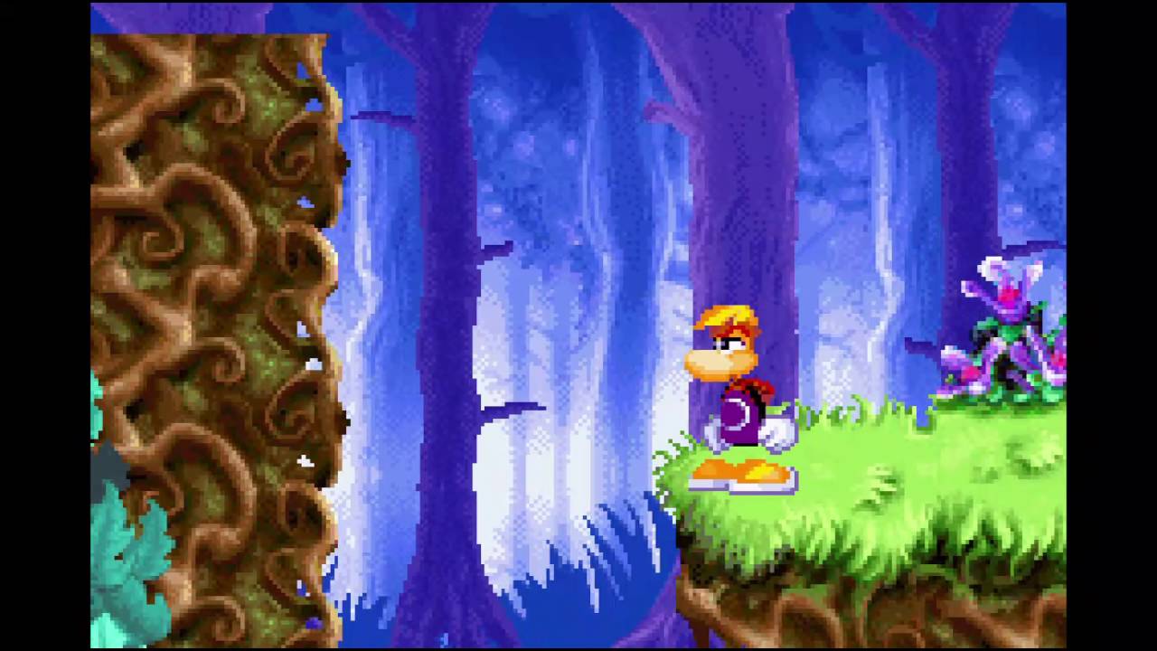 Rayman Raving Rabbids GBA - Top of level bug - YouTube