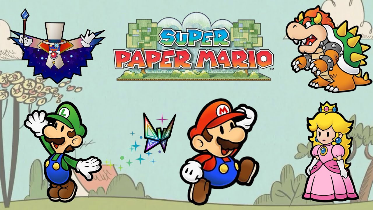 Super Paper Mario Walkthrough Part 2 - YouTube