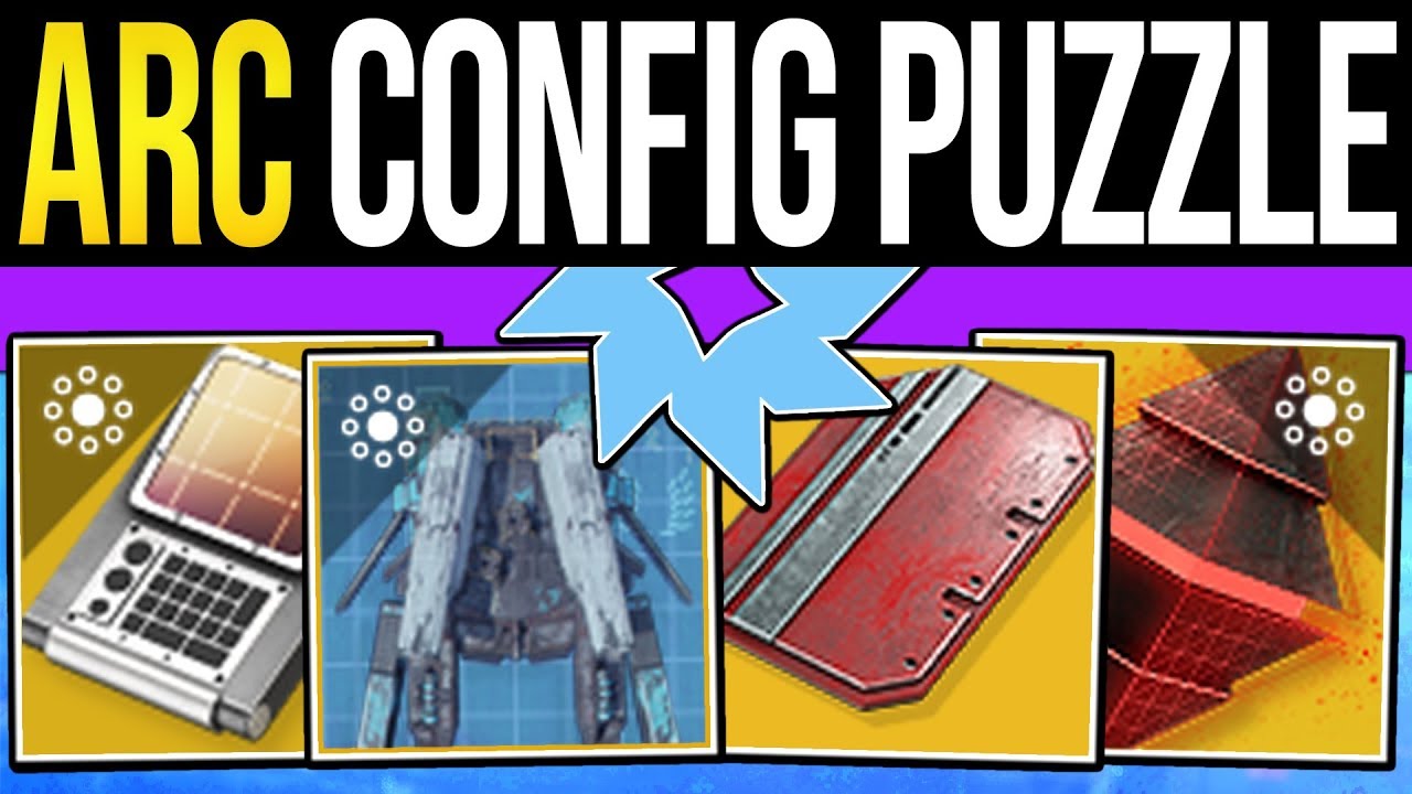 Destiny 2 | ARC CONFIGURATION Puzzle Guide: Exotic Schematic, Catalyst ...