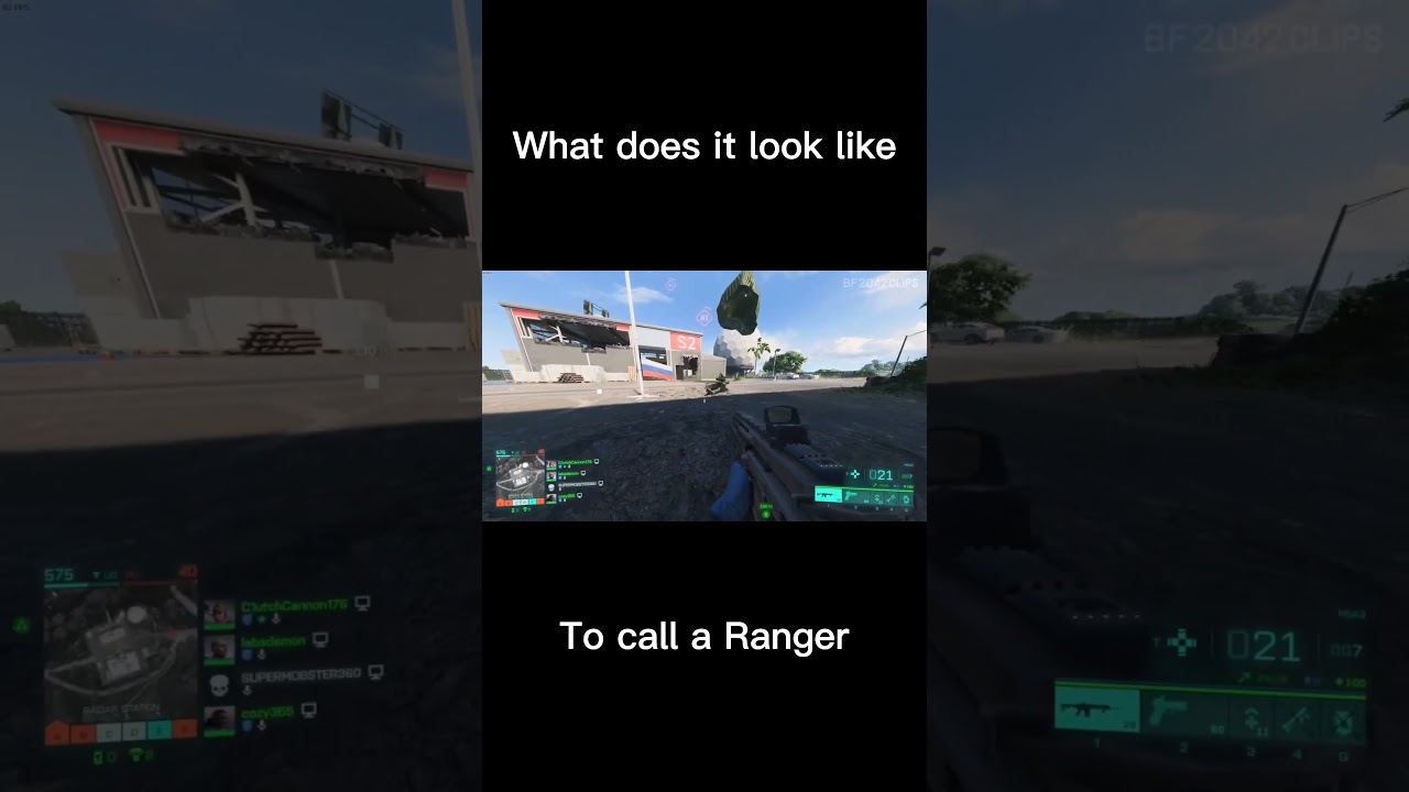 This is How a Ranger Arrives | Battlefield 2042 Crazy Moment - YouTube