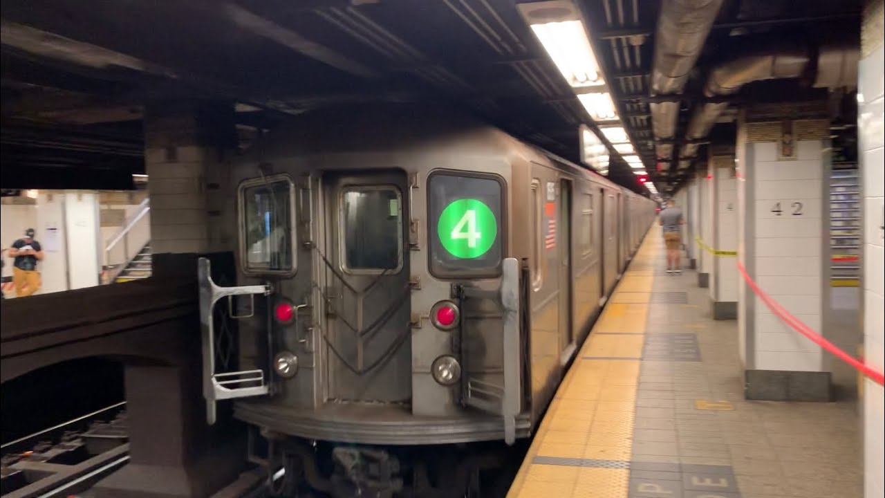 R62 4 train departing Grand Central-42 St - YouTube