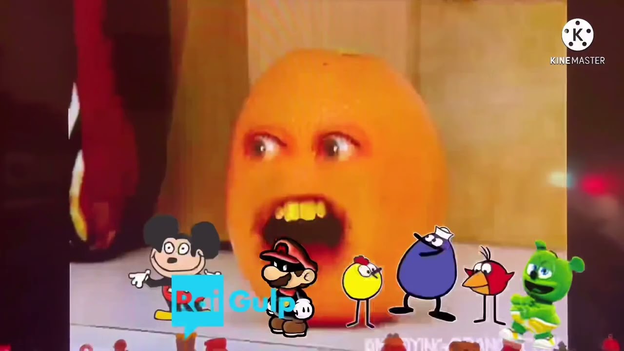 Annoying orange everyone screams add round 5 - YouTube