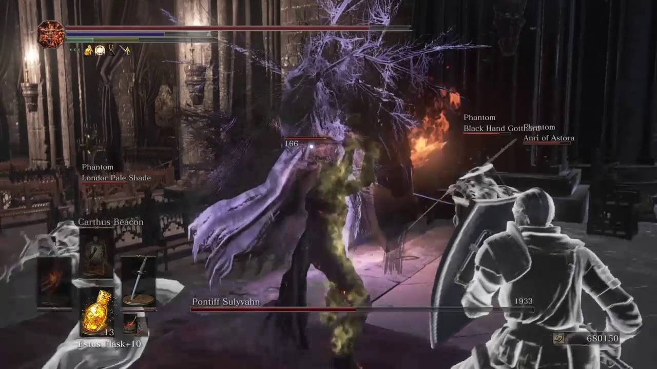 Dark Souls 3: Pontiff Sullivan (with friends) - YouTube