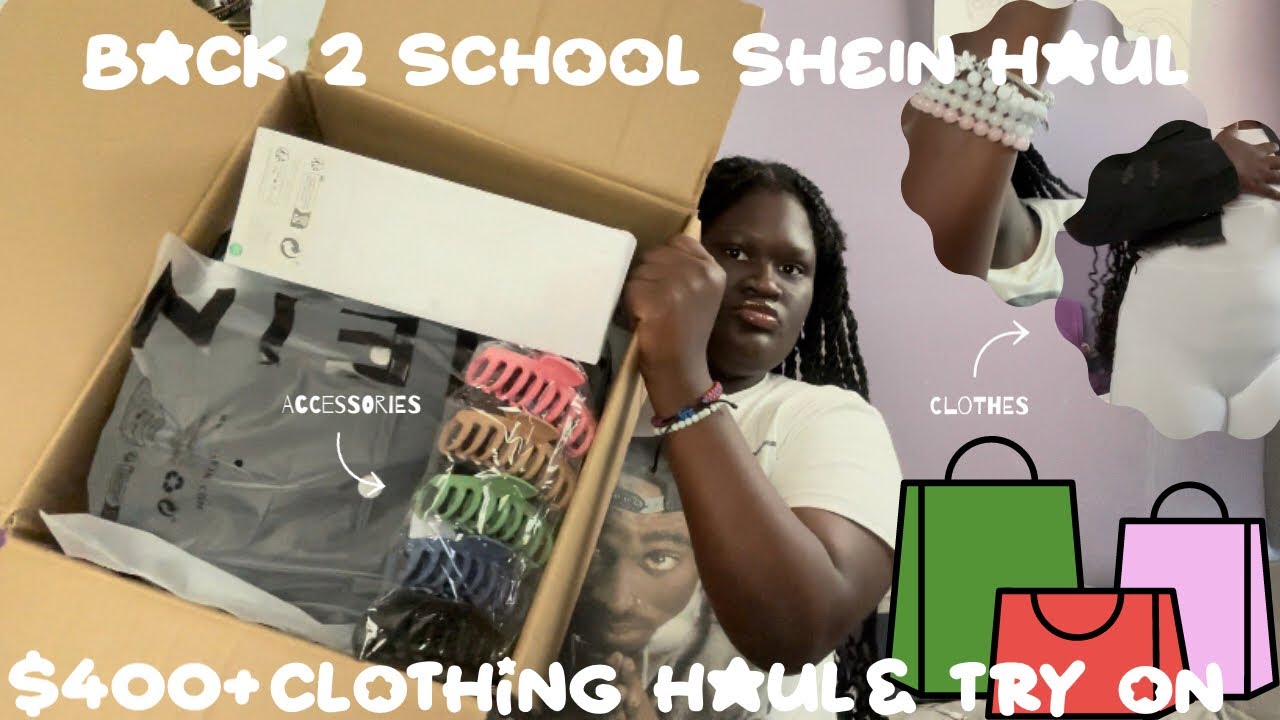 Back To School Shein Haul $400 Shein Try-On 2023 Sophomore - YouTube