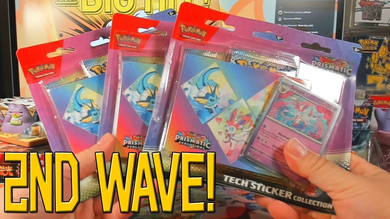 Has Prismatic Evolutions Hit Rates Improved With The Second Wave? - YouTube