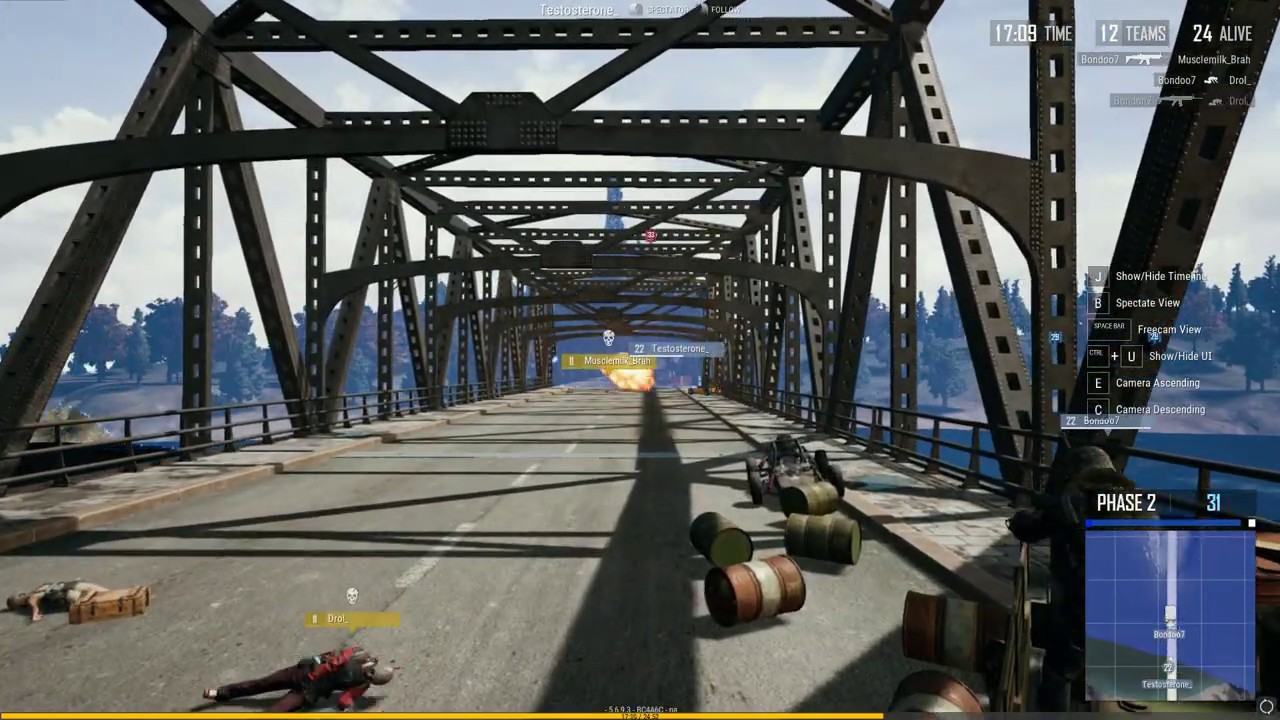 PUBG - Erangel Bridge Tactical Waiting! - YouTube