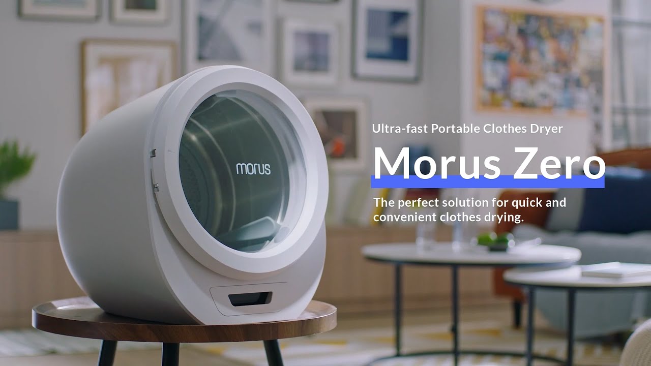 Meet Morus Zero: Ultra-fast Portable Clothes Dryer for Apartment, Tiny ...