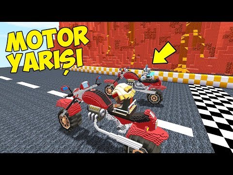 SAKAR BEBEKLE MOTOR YARIŞI !! 😱 - MİNİ WORLD