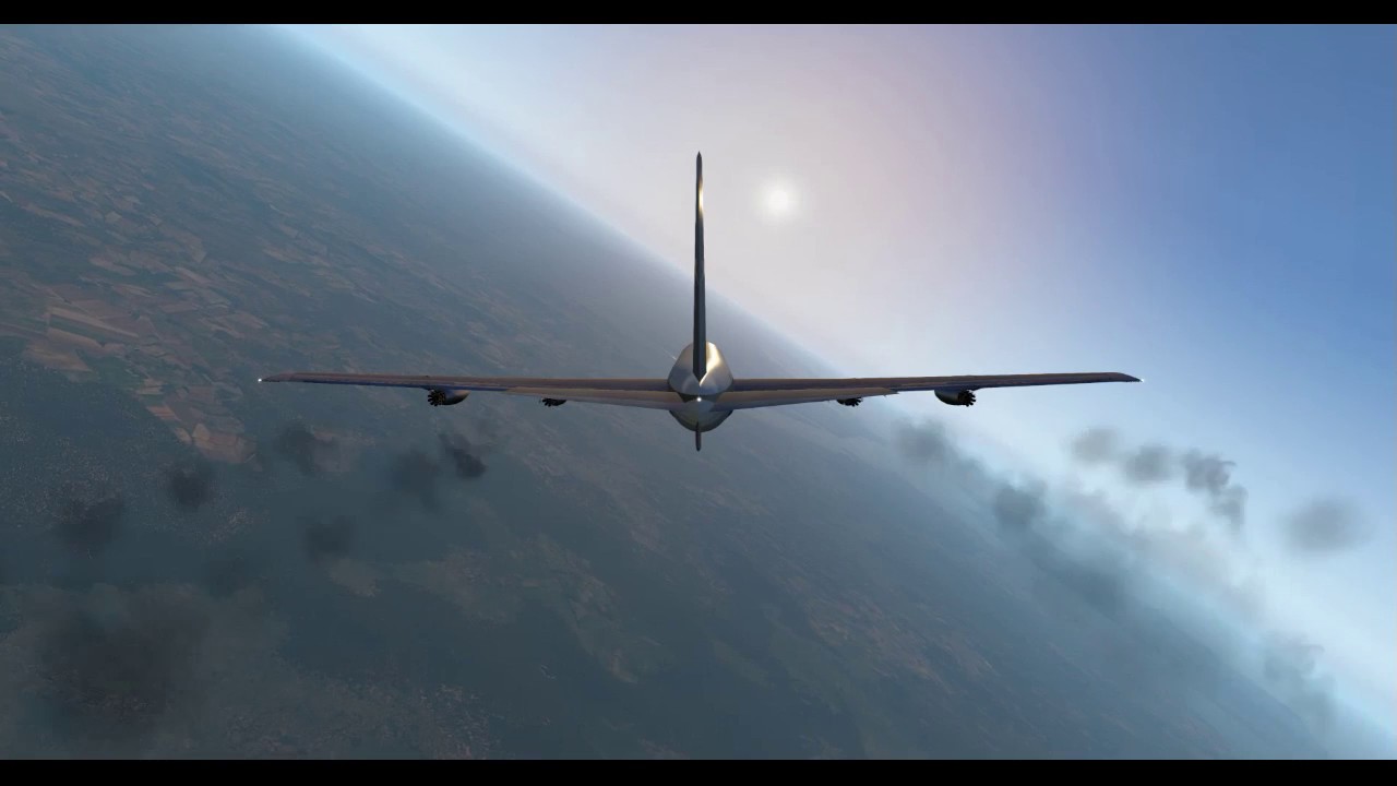 X-Plane 11 -- Boeing 707-400 (BOAC) -- Bristol Int. (EGGD) Southampton ...